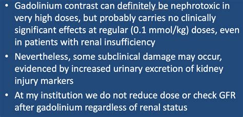 Gadolinium Mri Contrast