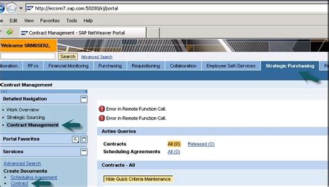 Sap Srm Contract Management