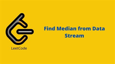 Leetcode Find Median From Data Stream Problem Solution