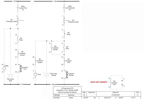 Auto Manual Switch Selector Inceren