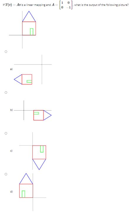 Solved T V Av Is A Linear Mapping And A What Is Chegg