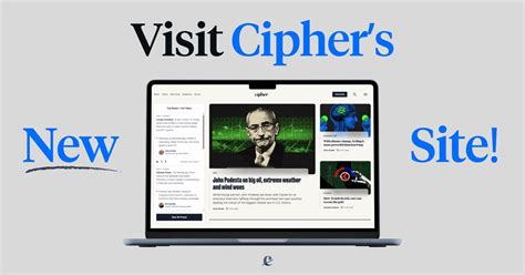Cipher News On Linkedin Were Thrilled To Announce Cipher Has A New Website Along With Our