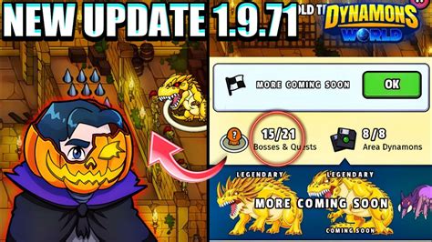 New Update 1 9 71 Full Details😍 In Dynamonsworld Youtube