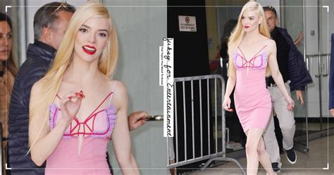 安雅泰勒喬伊 Anya Taylor Joy 粉色迷你裙亮相雪白肌膚美爆引網嗨穿睡衣也這麽正 JUKSY 街星
