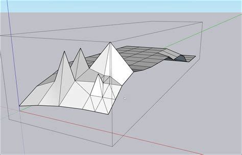 Sculpting And Fine Tuning Terrain Sketchup Help