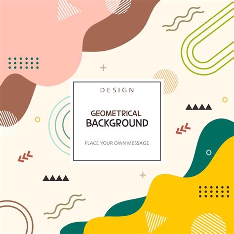 트렌디한 비즈니스 추상적인 기하학적 배경 프리미엄 벡터