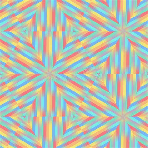 Frame Colorful Stacked Triangle Illustration Stock Illustrations 3