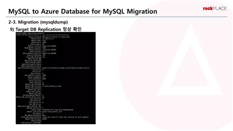 DB Migration To Azure Database For MySQL PPT