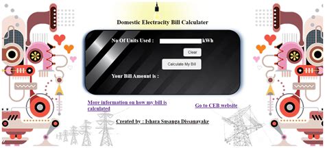Github Isharadissanayakeelectracitybillcalc It Calculates The