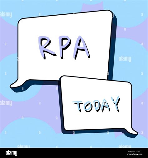 Text Caption Presenting Rpa Internet Concept Robotic Process