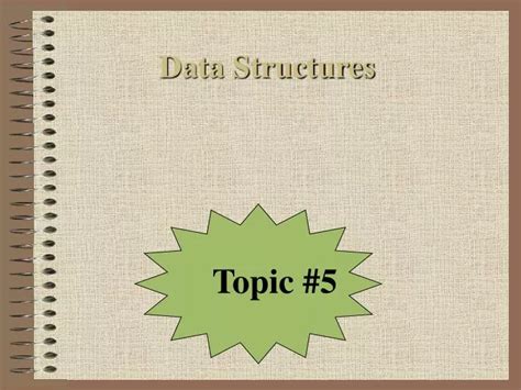 PPT Data Structures PowerPoint Presentation Free Download ID 640054