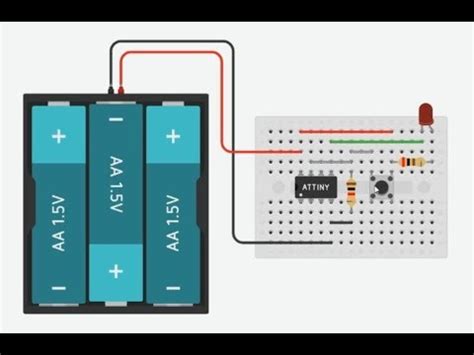 Lab Arduino UNO ATtiny Attachinterrupt Tinkercad Simulation 使用Arduino attachInterrupt的實驗