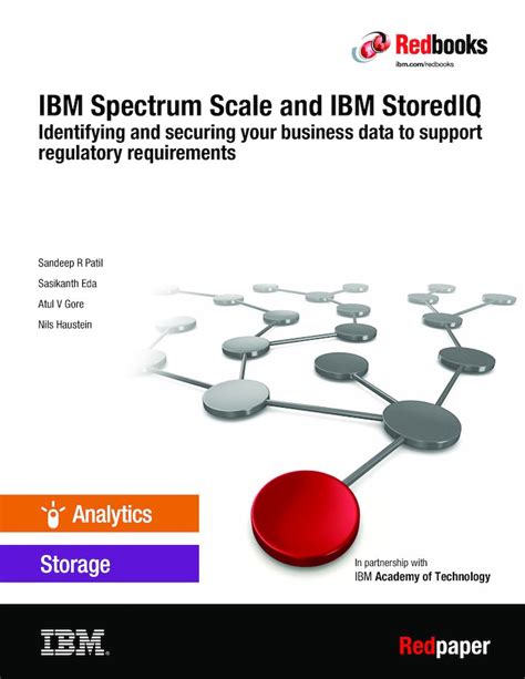 Front Cover IBM Spectrum Scale And IBM StoredIQ Identifying And Securing Your Business Data