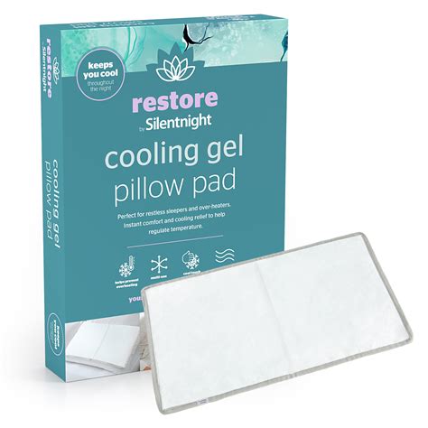 Silentnight Restore Cooling Gel Pillow Pad Sleepy People