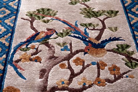 Купити антикварний китайський шовковий килим в Україні Інтернет магазин антикваріату Decovina