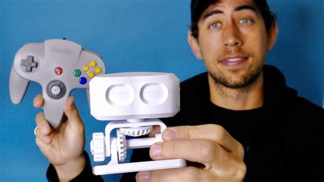 Meet Robbob A 3d Printed Robot Head That Works With An N64 Controller