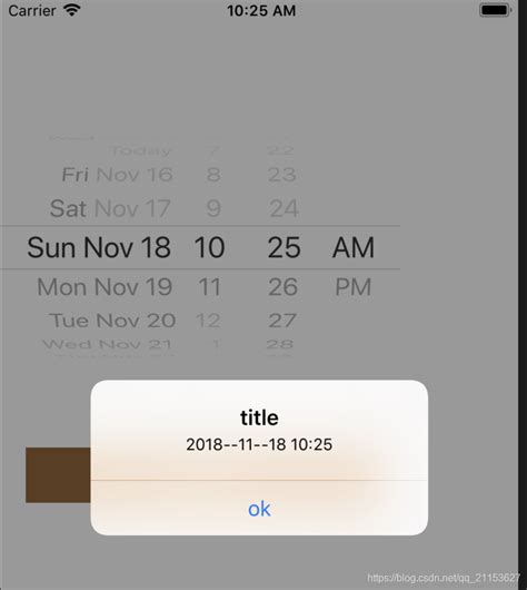 ios控件 uidatepicker日期选择器 ios携程 日期选择控件 csdn博客