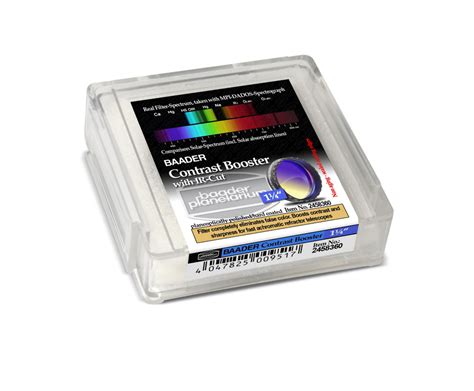 Baader Contrast Booster Filter 125″ Adelaide Optical Centre
