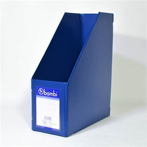 Jual Box File Bambi 1033 Folio Magazine File Box File 1033 Bambi Hitam Dan Biru Box File