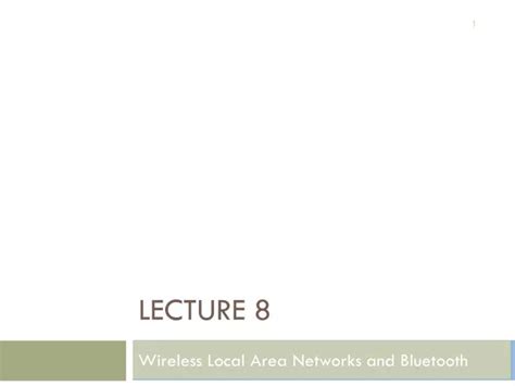 Ppt Lecture 8 Powerpoint Presentation Free Download Id1650386