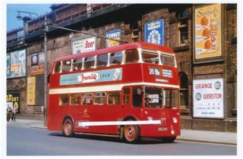 070k 6x4and Trolleybus Photo Manchester Corp Fleet No 1343 Reg No One743 £170 Picclick Uk
