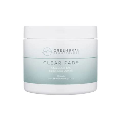 Greenbrae Dermatology Clear Pads Greenbrae Dermatology