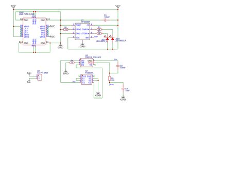 Charging Circuit Schematic Resources EasyEDA