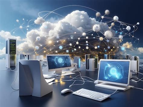 Premium Ai Image An Artistic Representation Of Data Flowing