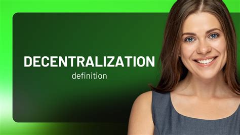 Decentralization • What Is Decentralization Definition Youtube