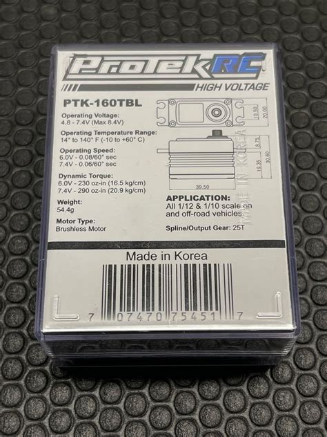 new protek rc 160tbl black label low profile high torque brushless