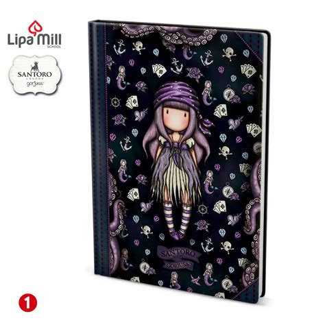 ТЕТРАТКА САНТОРО ГОРЏУС А4 тврди корици Графотекс