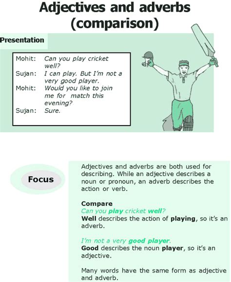 Grade Grammar Lesson Adjectives And Adverbs Comparison Inglese