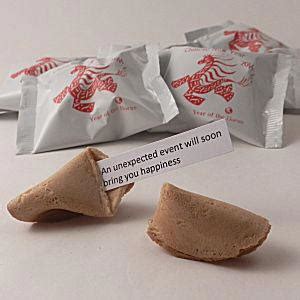 Fortune Cookies For Chinese New Year