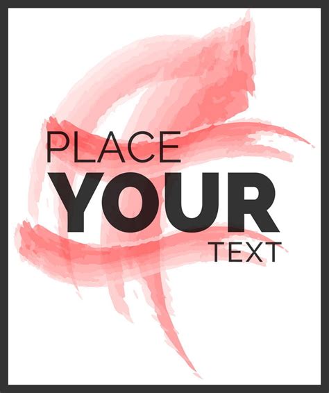 브러시 스트로크와 수채화 배경 얼룩 벡터 Eps Ai Uidownload