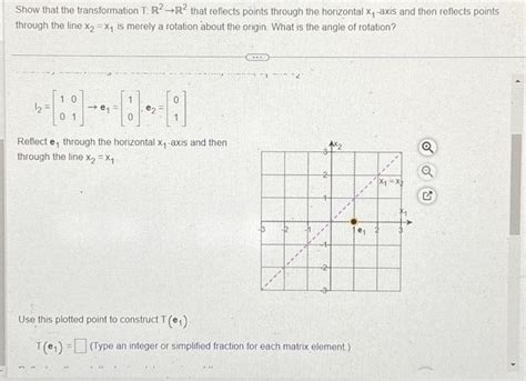 Solved Show That The Transformation T R R That Reflects Chegg