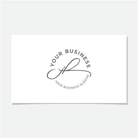 Jf Cursive Luxury Logo Design Vector 7400014 Vector Art At Vecteezy