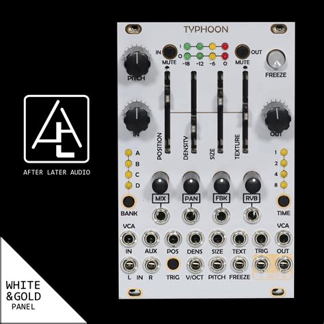 Typhoon Expanded Micro Mutable Instruments Clouds Eurorack Module White