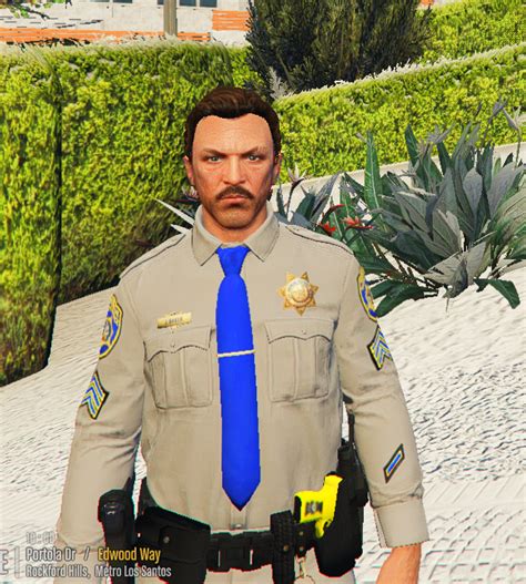 LSPD LSSD SAHP Service Stripes For MP Male GTA5 Mods Com