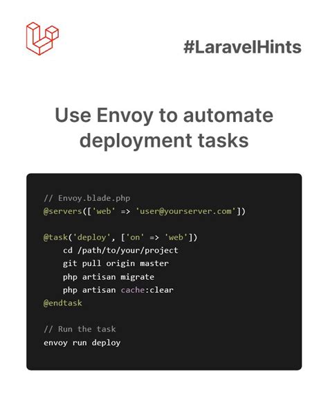 Revaz Ghambarashvili On Linkedin Hint Laravel Developers Php Codingtips Webdevelopment