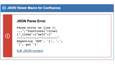 Json Viewer Macro For Confluence Atlassian Marketplace