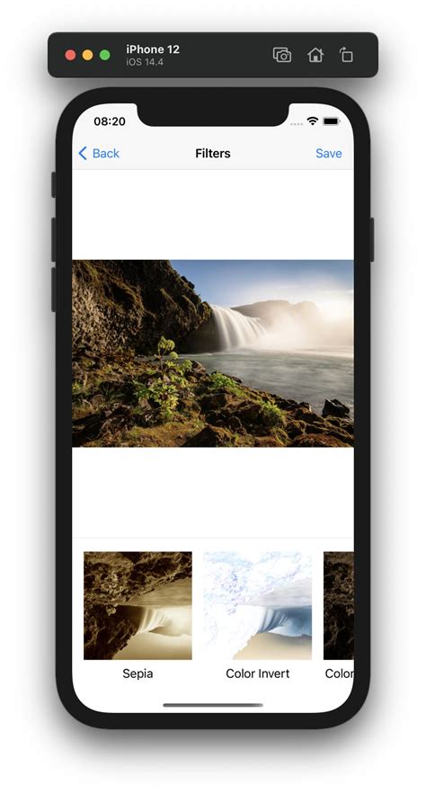ios uigraphicsimagerenderer mirrors image after applying filter