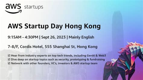 Matthew Zi Jin Lee On Linkedin Honored To Part Of The Aws Startup Day