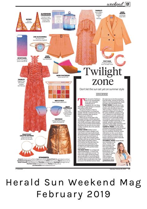 In The Press Zoe Alexandria Jewellery