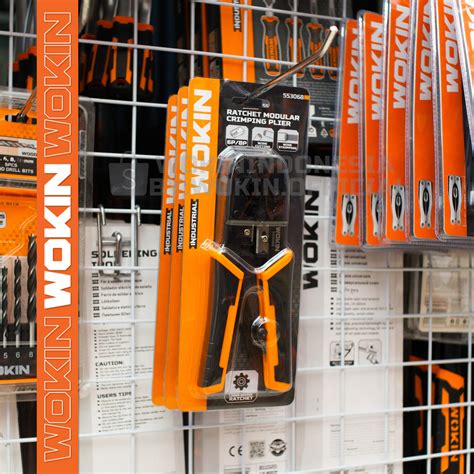 Ratchet Modular Crimping Plier Industrial 553068 Wokin Indonesia
