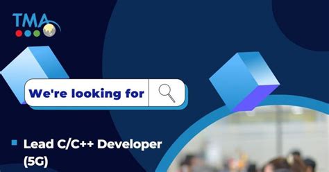 tma tuyển dụng lead c c developer embedded 5g qtsc
