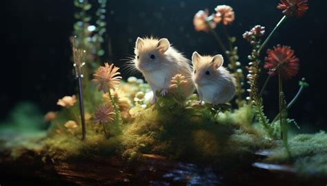 These Tiny Creatures Play Premium Ai Generated Image