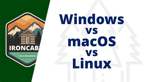 Linux Vs Windows Vs Macos Should You Switch Ironcabin