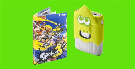 Fujifilm Instax Mini Link 2 Special Edition Splatoon 3 Bundle