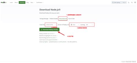 Linux环境安装配置nodejs详细教程linux安装nodejs Csdn博客 Linux环境安装配置nodejs详细教程linux安装nodejs Csdn博客