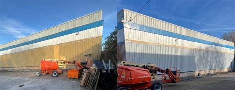 Cladding Repair And Respray Project In Bradford Just Spray Cladding Repair And Respray Project In Bradford Just Spray